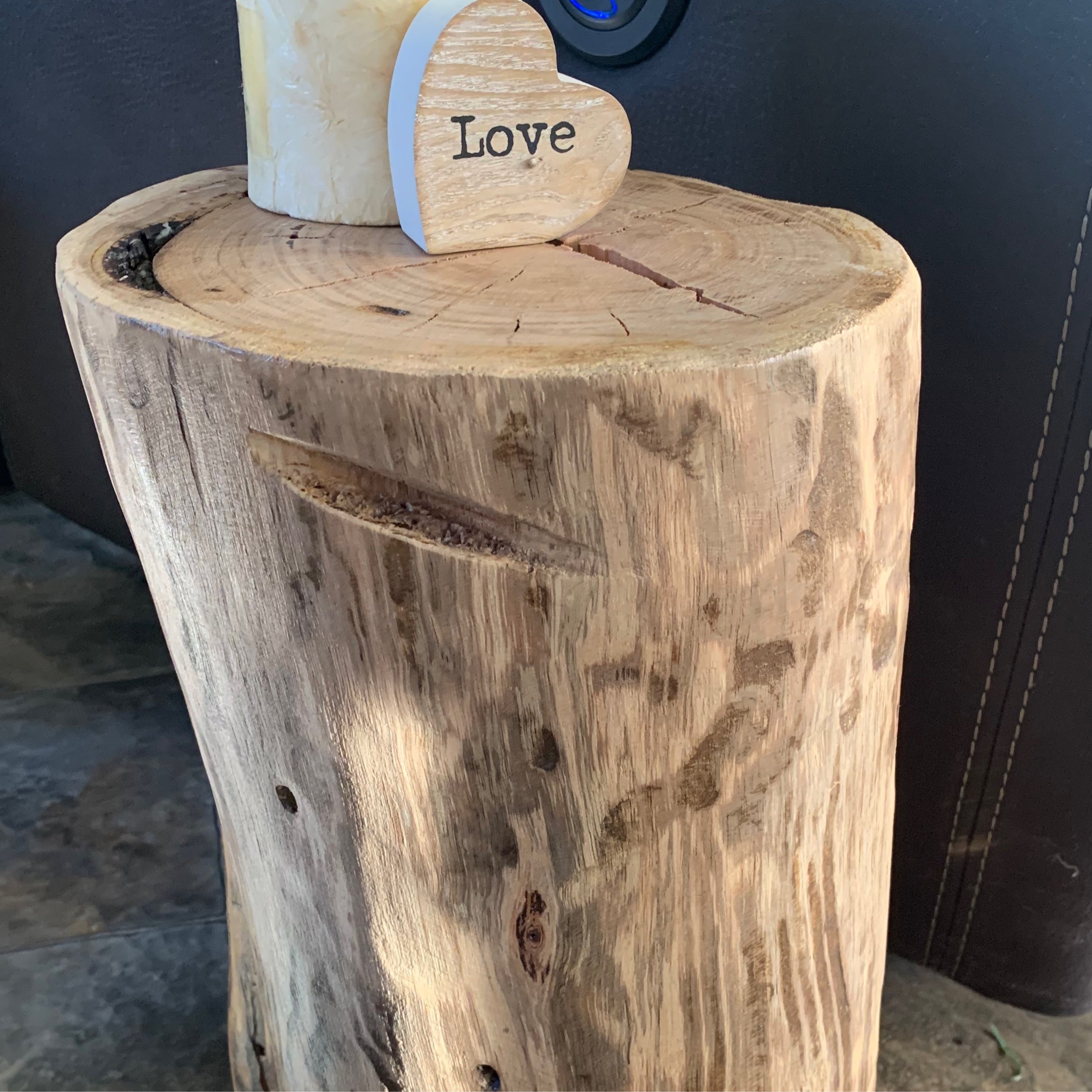 Log stool/Table | Black Market Nursery